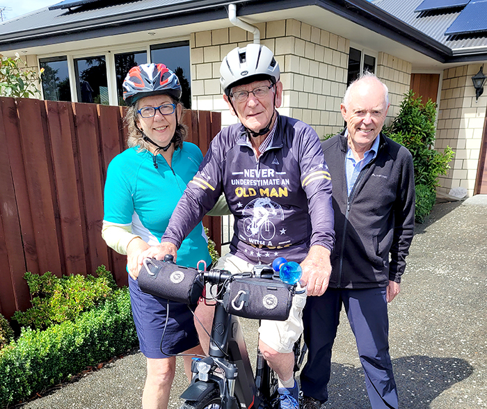 Bruce is a cycling legend