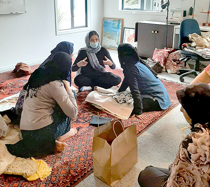 Refugees finding peace, and a place to call home