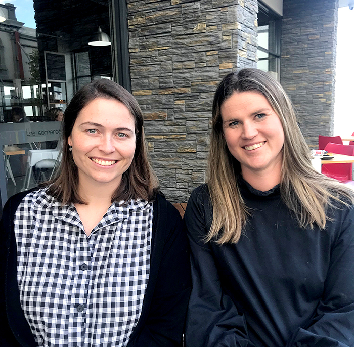 Women taking care of business