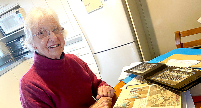 Looking ahead for the chance to reminisce