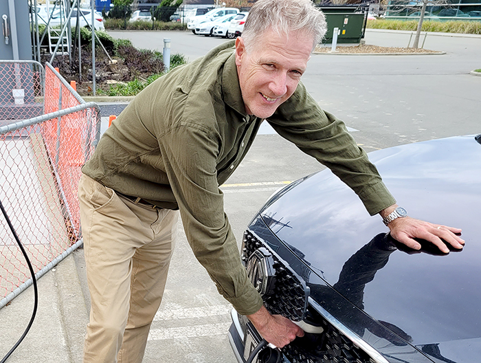 Electric vehicle use on the rise in Ashburton