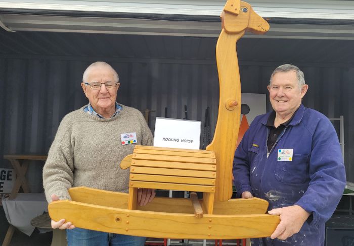 Menz Shed is open for business