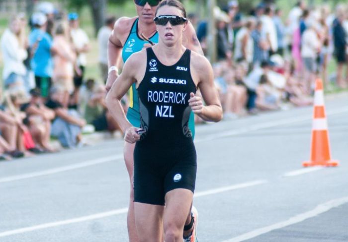 Roderick strong, despite transition mix up