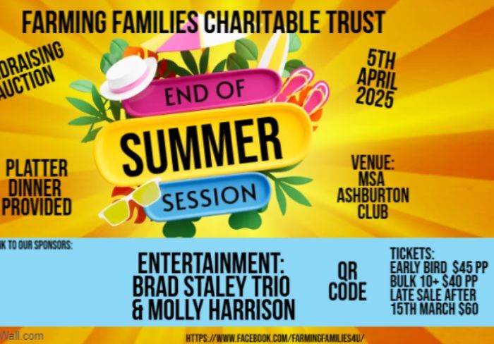 End of summer shin-dig coming to Ashburton