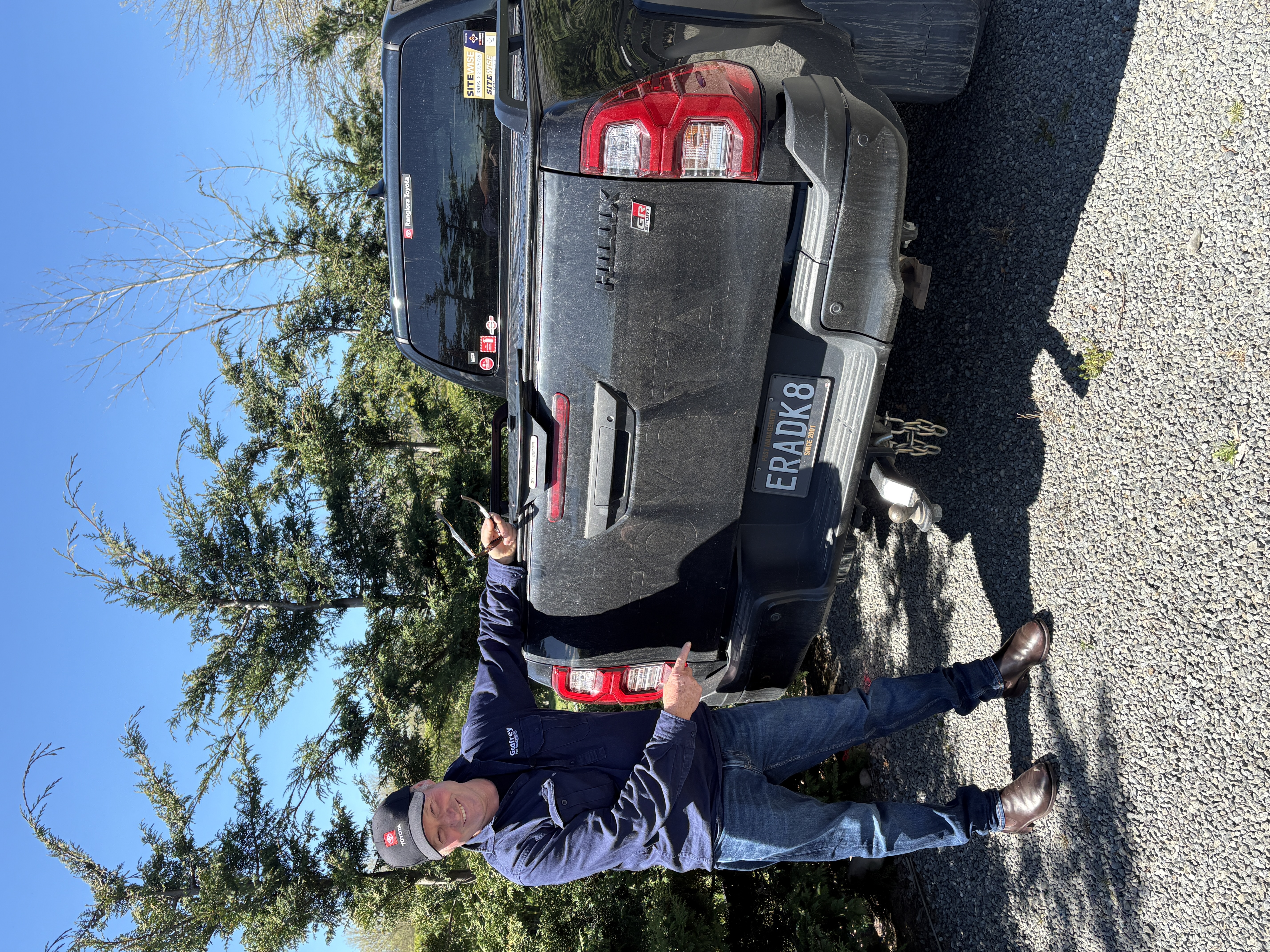 “If you can’t get there in a Hilux, you need a helicopter”